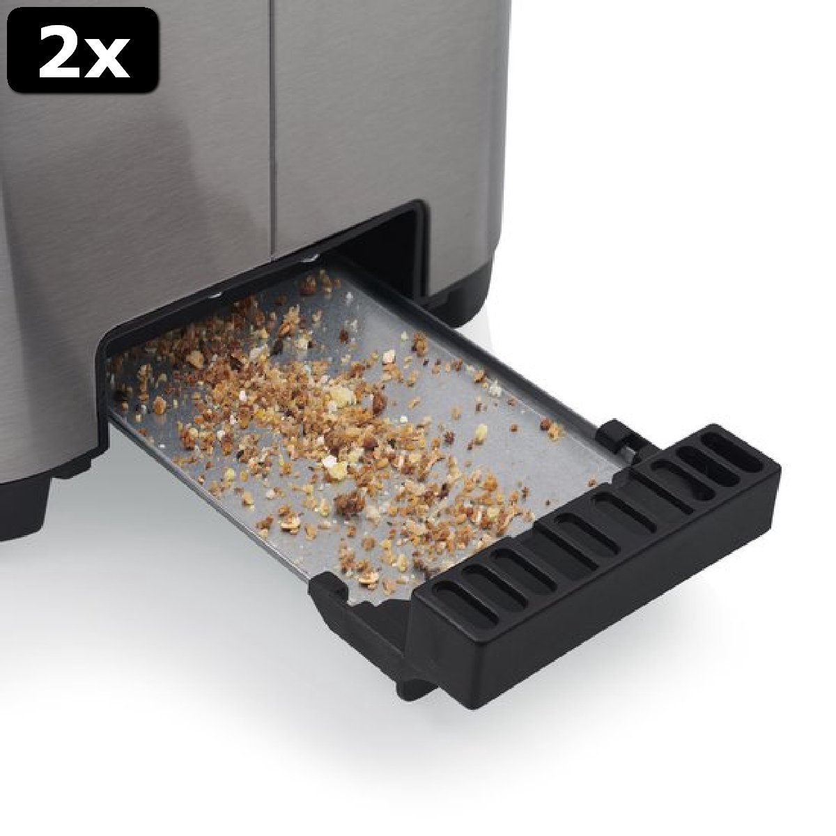 2x Grille-pain Princess 142400 en acier inoxydable 2 ‚Äì 7 positions ...