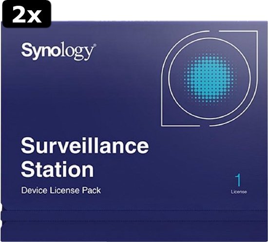 2x Synology DEVICE LICENSE X 1 softwarelicentie & -uitbreiding | bol