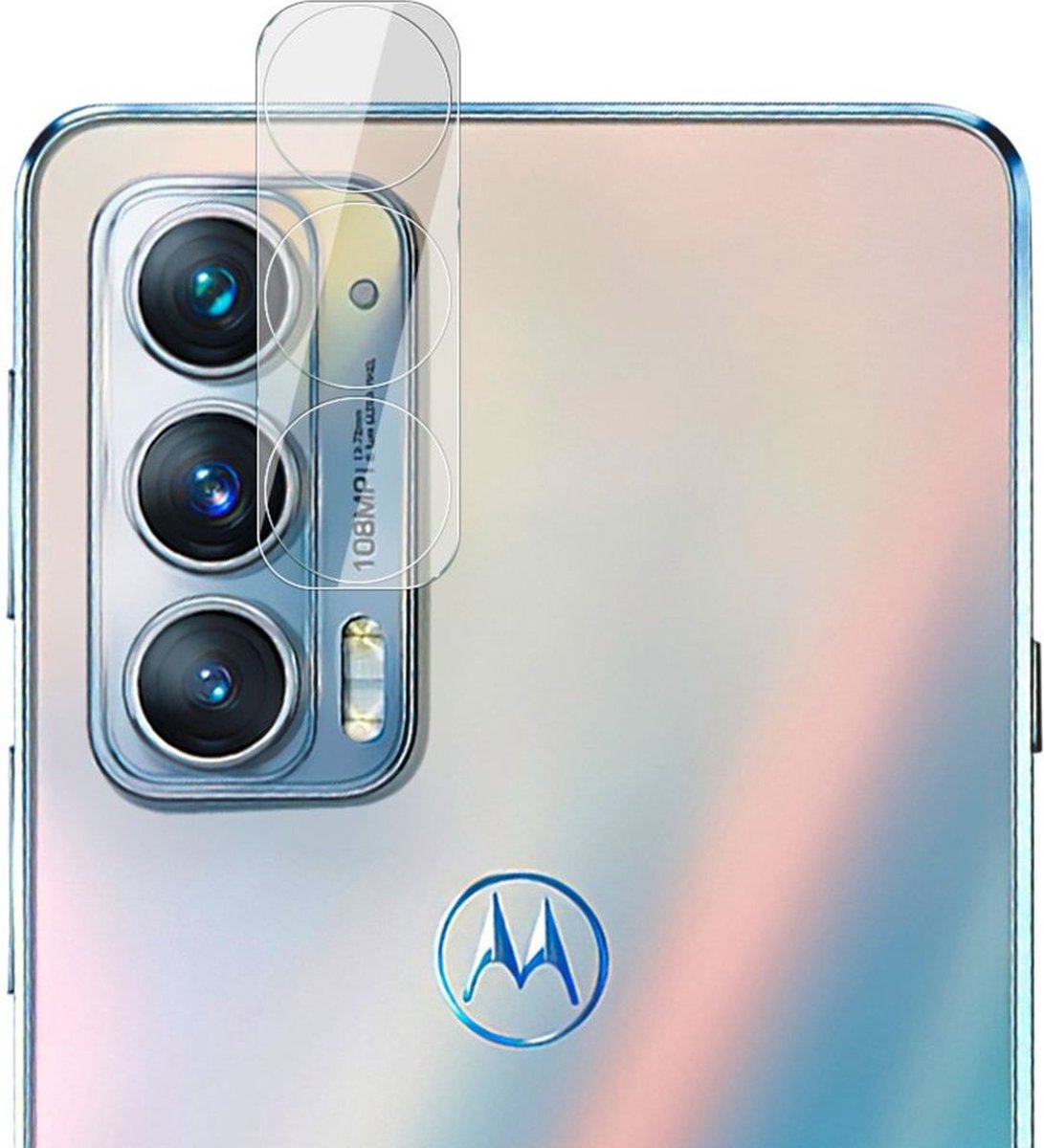 Imak Motorola Edge 20 Camera Lens Protector + Lens Cap Clear | bol.com