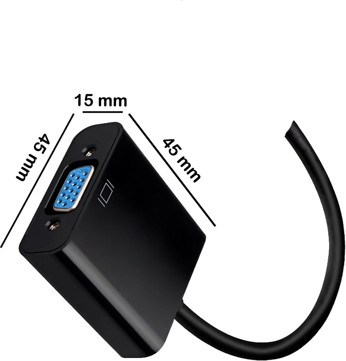 Displayport Naar VGA Kabel Display Kabel Naar VGA | bol.com