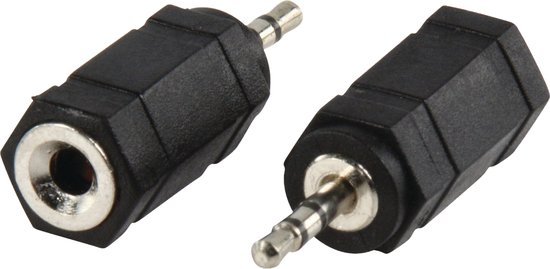 2,5mm Jack (m) - 3,5mm Jack (v) adapter | bol.com