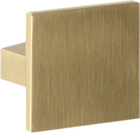 Quincalux meubelknop 158 25mm messing mat | bol