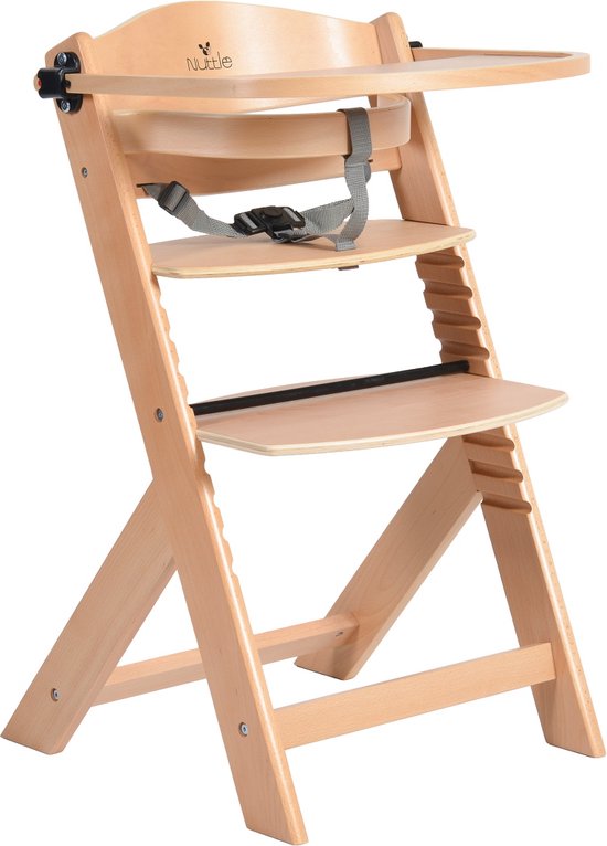 Cangaroo Nuttle Natural 2-in-1 Meegroei Kinderstoel | bol.com