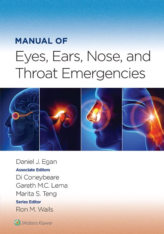Manual of Eye, Ear, Nose, and Throat Emergencies (ebook), Daniel J ...
