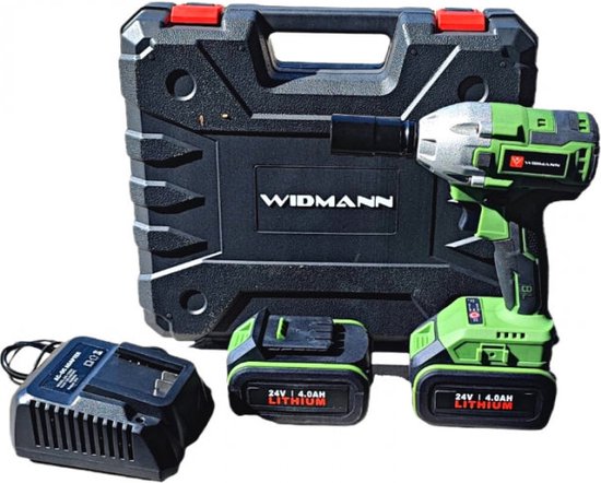 Widmann Impact Wrench 24v 4 Ah With 2 Batteries | bol.com