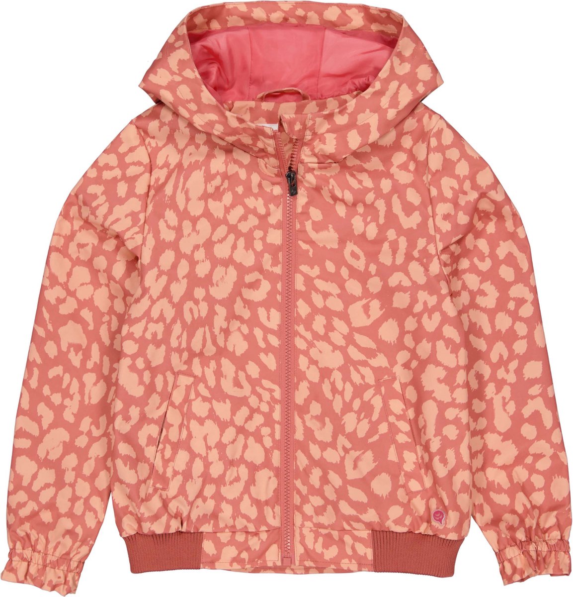 Quapi meisjes zomerjas Maud aop Coral Pink Animal | bol