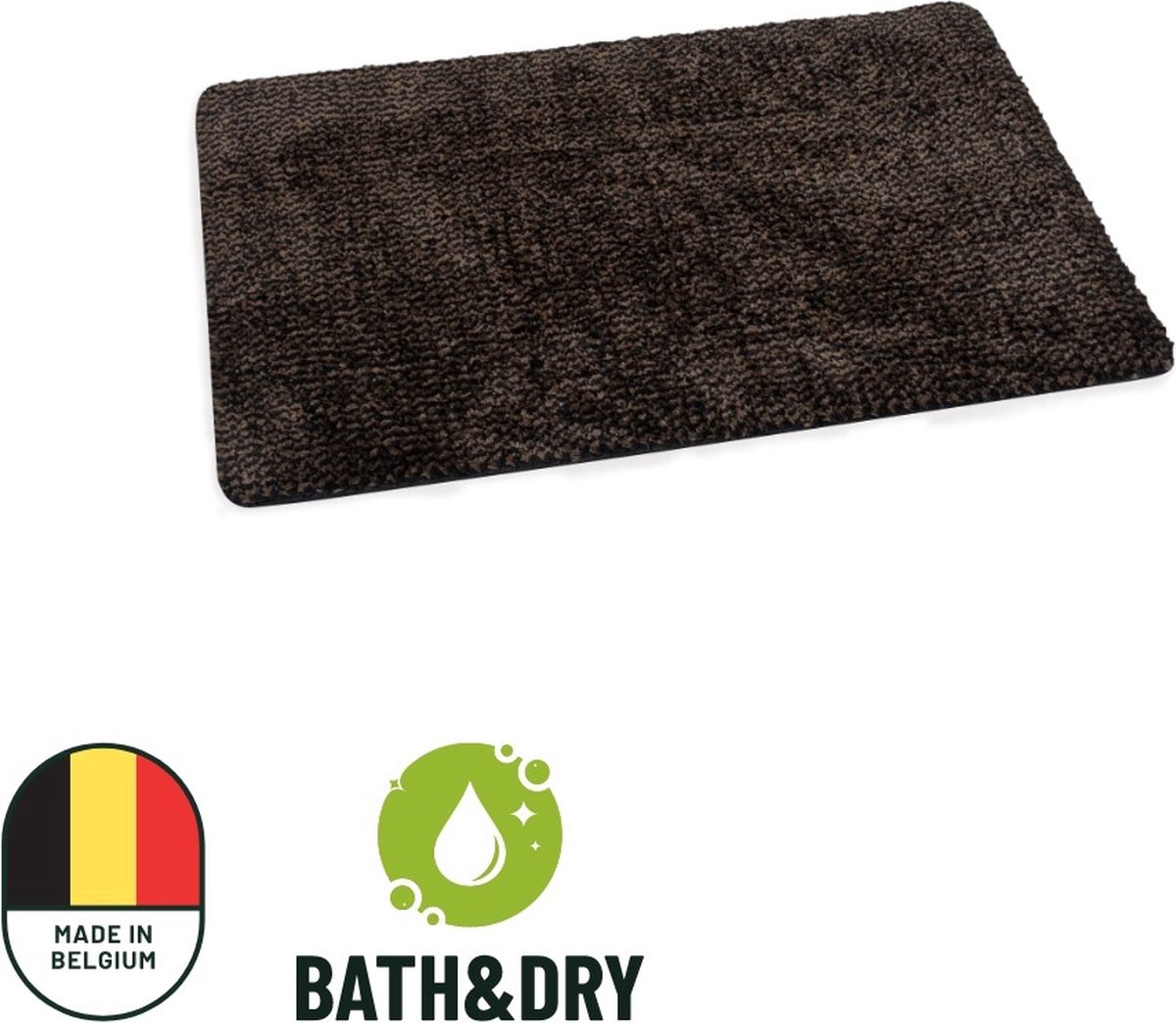 Studio M BATH&DRY Luxe Antislip Badmatten Set - 2 stuks - 60x90 cm ...
