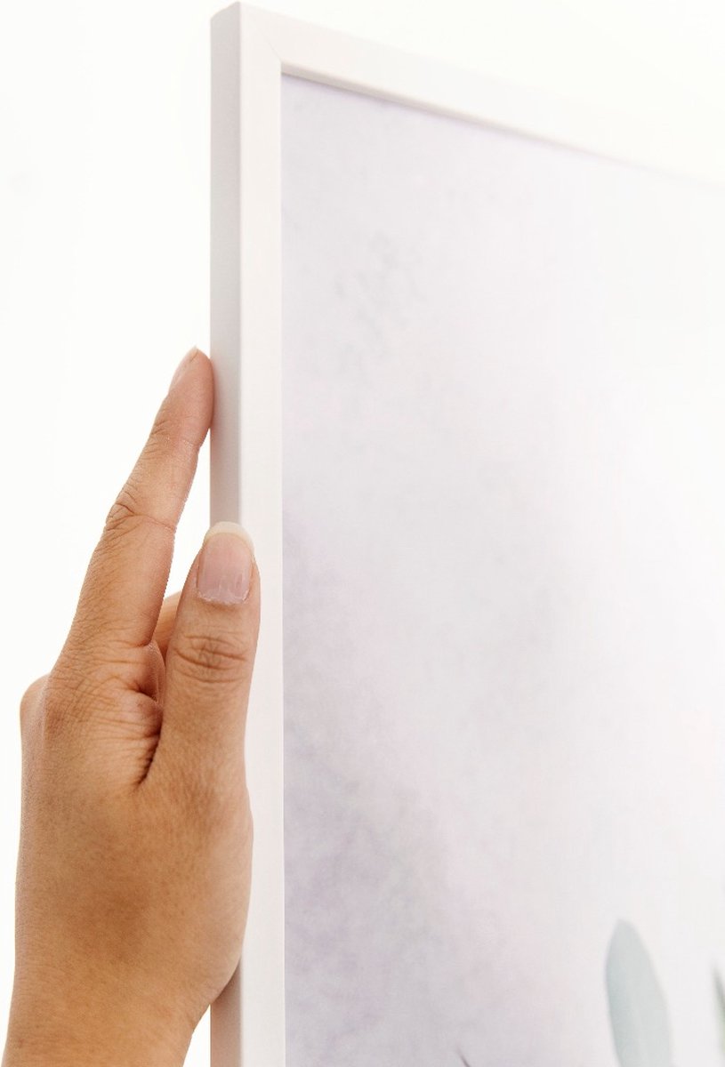 Moderne Lijst 70x100 cm Wit - Claire | bol