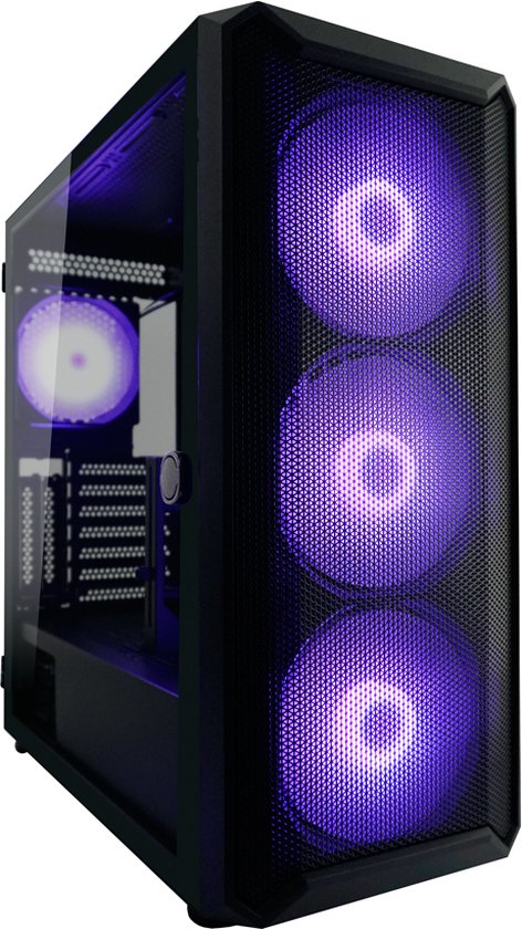 LC-POWER® Obsession Midi Tower ATX PC Case - Computer Behuizing - 4 ...