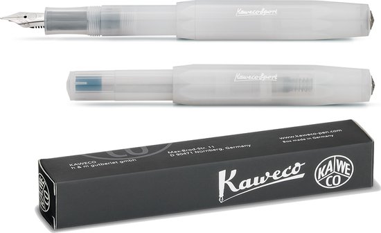 Kaweco - Cadeauset - (5delig) - Vulpen FROSTED SPORT COCONUT Fountain ...