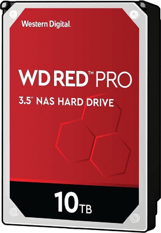 Western Digital WD Red Pro - Interne Harde Schijf 3.5 - NAS - 10 TB ...