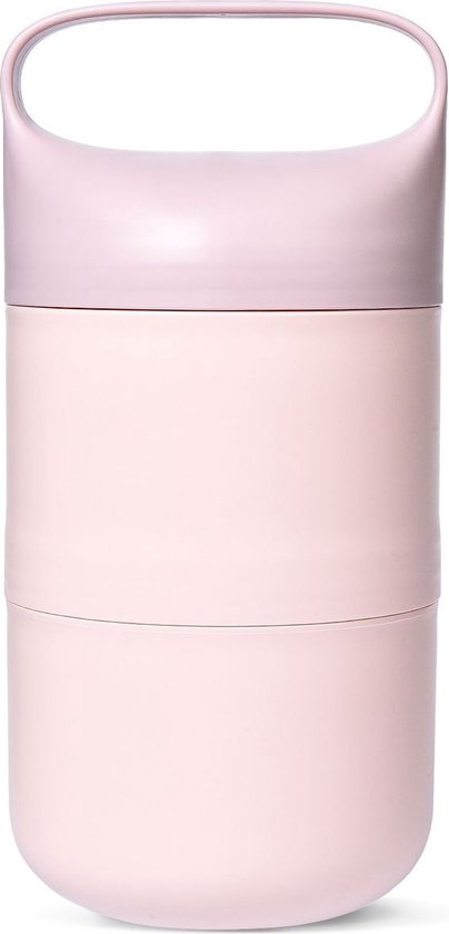 Lunch Pod Recycled Plastic 1,1L - Roze | bol