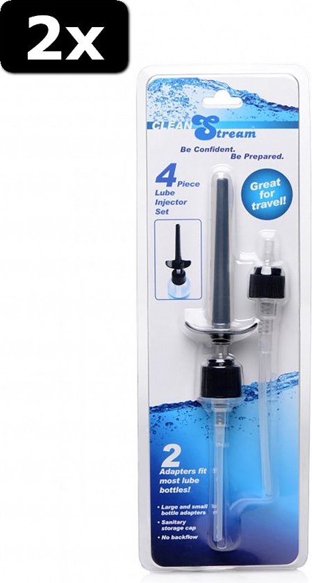 2x 4 Piece Lube Injector Set | bol.com