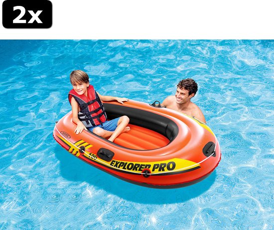 2x Intex Explorer Pro 100 boot 160x94x29cm | bol.com