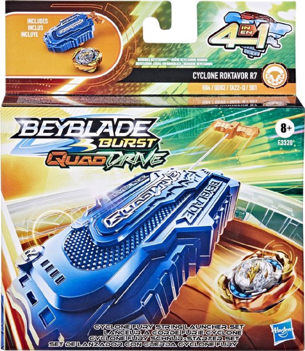 Beyblade Cyclone Fury String Launcher Set - Tol | bol.com