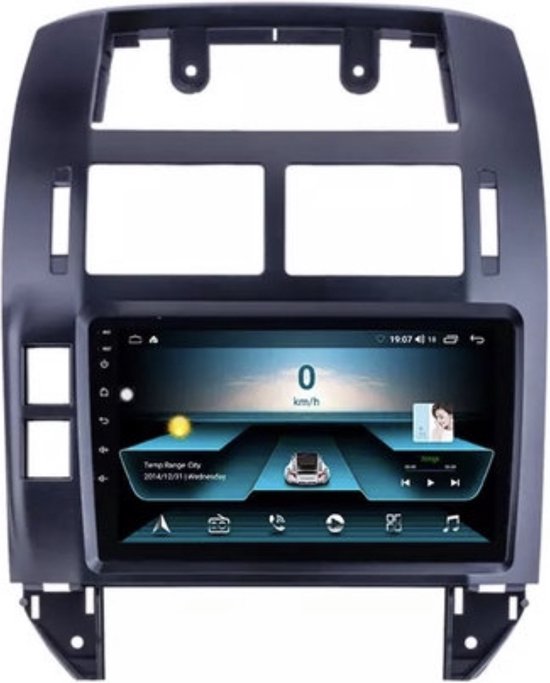 VW Polo 2004-2012 Android 12 Multimedia 9 inch 2G+32G CarPlay/Auto/WIFI ...