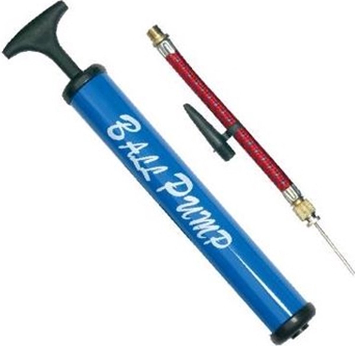 Voetbal ballenpomp met naaldventiel 30 cm - Voetbalpomp met slang en ...
