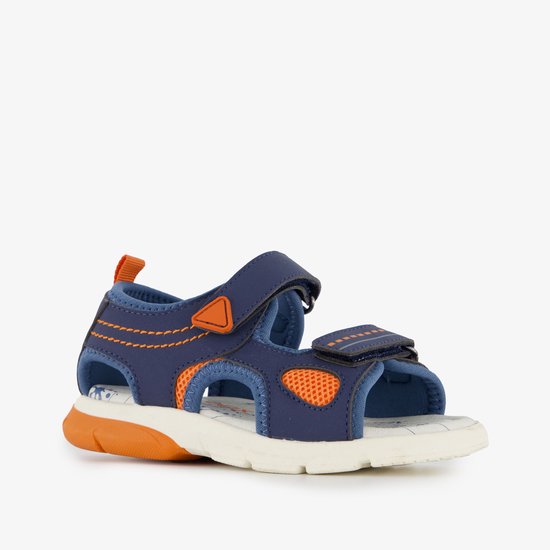 Blue Box jongens sandalen blauw oranje - Maat 27 | bol