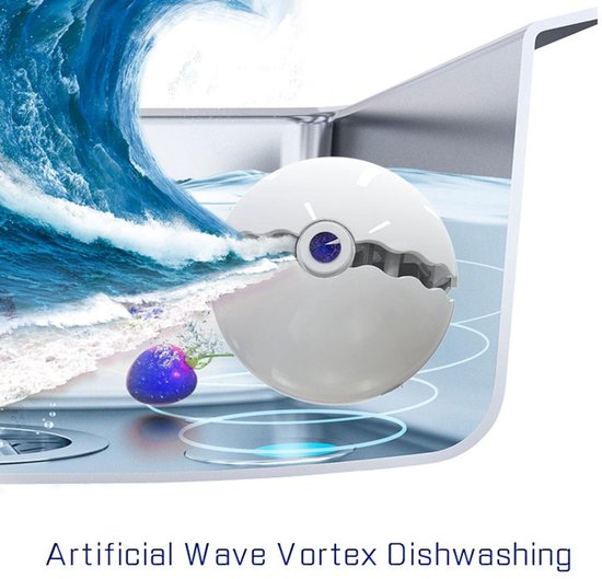 Allecto - Mini gootsteenvaatwasser - Ultrasonische vaatwasmachine ...