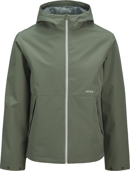 JACK&JONES PLUS JJADAM LIGHT JACKET HOOD PLS Heren Jas - Agave Green | bol