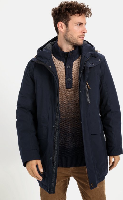 camel active teXXXactive® Softshell parka met reflecterende print - Maat menswear-56 -... | bol