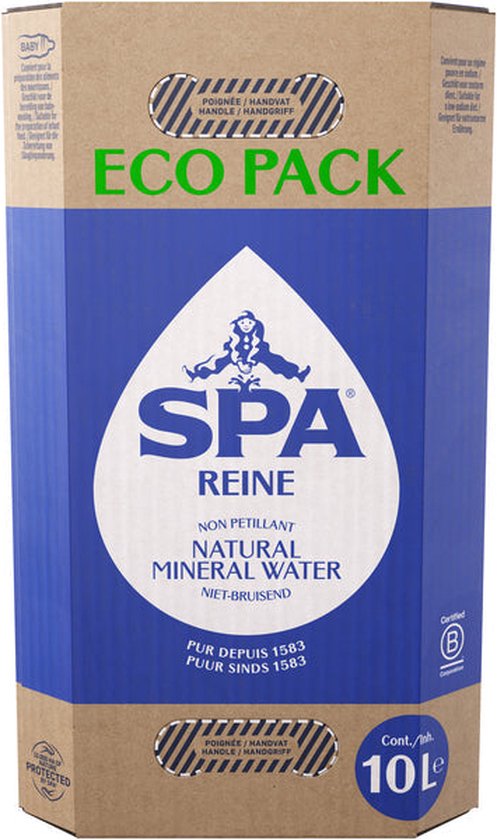 Spa - Spa Reine | niet-bruisend | eco pack van - 10 l | bol