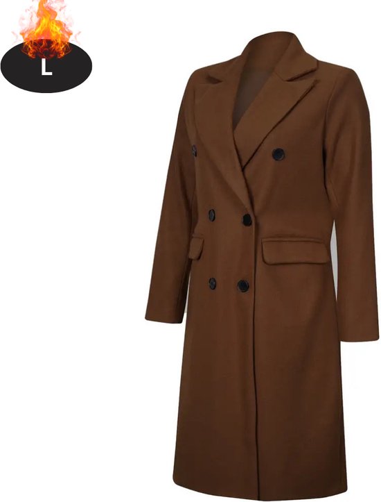 Nivard Mantel Dames - Tussenmantel - Jas - Mantelpakje - Trenchcoat ...