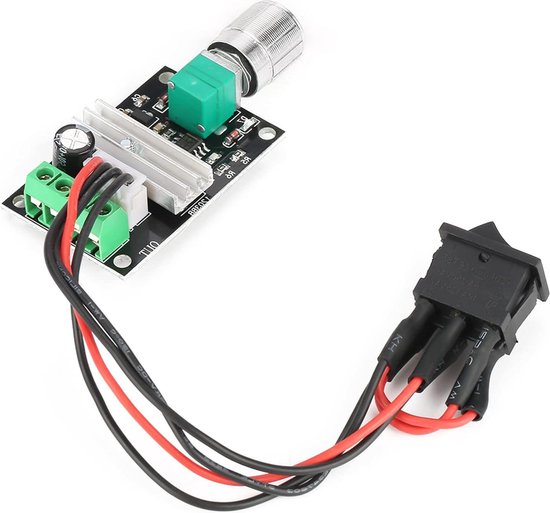 6V 12V 24V 3A PWM Motor Speed Control - 12 to 18V Voltage Range ...