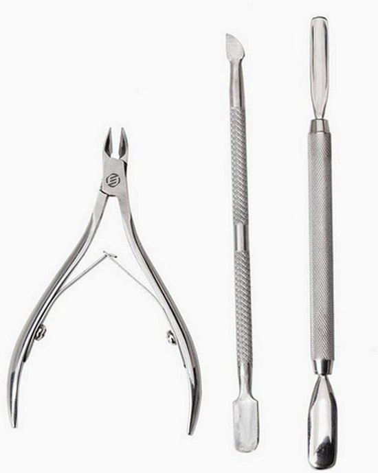 Equivera nagelriem knipper Professionele nagelriemtang en -duwer ...