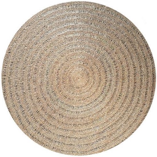 PS-Collection Het Seagrass Tapijt - ø100cm - Natural - Raffia/Sisal ...