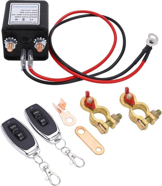 Batterij-scheidingsschakelaar met afstandsbediening voor auto camper ...