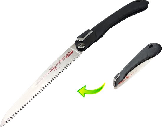 FAMEX 5515 Japanse trekzaag, zaag Inklapbare, 11 TPI, MADE IN JAPAN ...