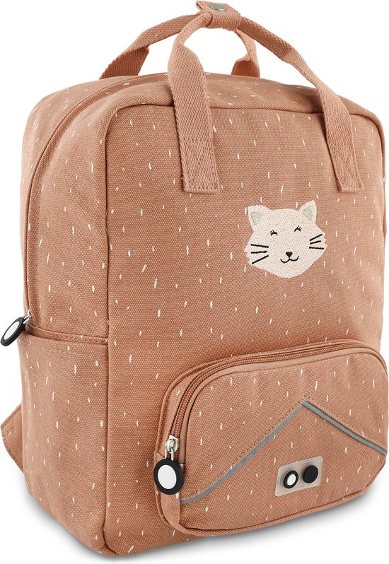 Trixie rugzak Mrs. Cat - Schooltas voor meisjes - Waterafstotend - 11 ...