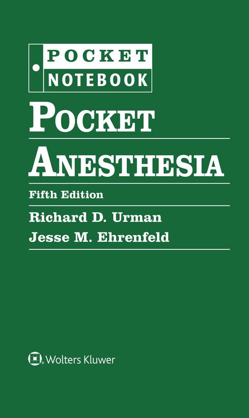 Pocket Anesthesia (ebook), Richard D. Urman | 9781975213503 | Boeken | bol