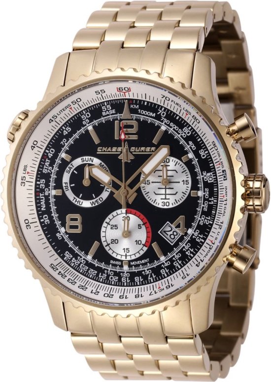 Chase Durer Flight Commander CDW-0074 Heren Horloge - Waterdicht ...