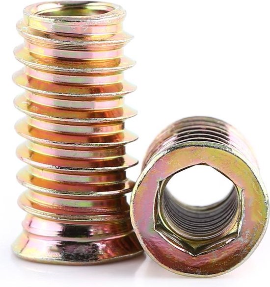 Impact Nut Drive-Threaded Inserts for Galvanized Carbon Steel Nuts (M8 ...