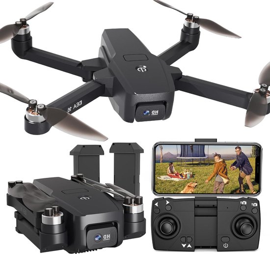 Drone met camera 4K - Borstelloze Motor UAV - Voor Beginners | bol