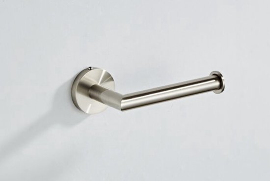 Hangende WC Rolhouder - RVS - Industrieel Design - Toiletrolhouder ...