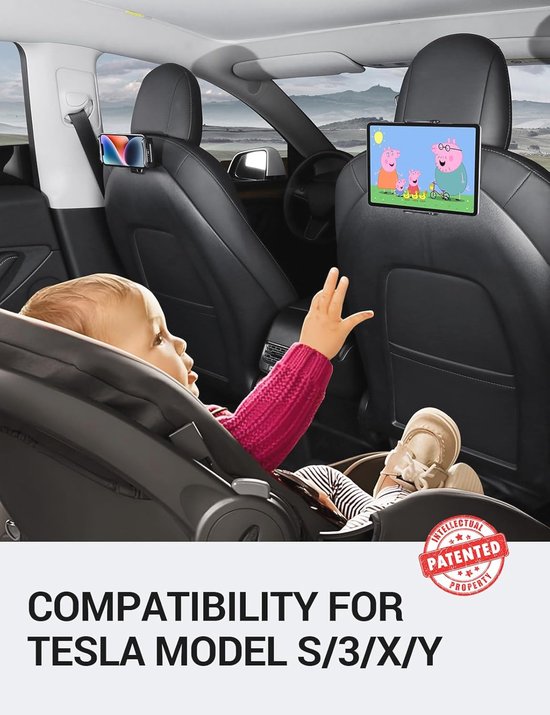Tablet Houder voor Tesla Model 3, Model Y, Model S en Model X ...