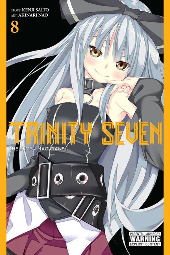 Trinity Seven The Seven Magicians 8, Kenji Nagaru Tanigawa, Gak ...