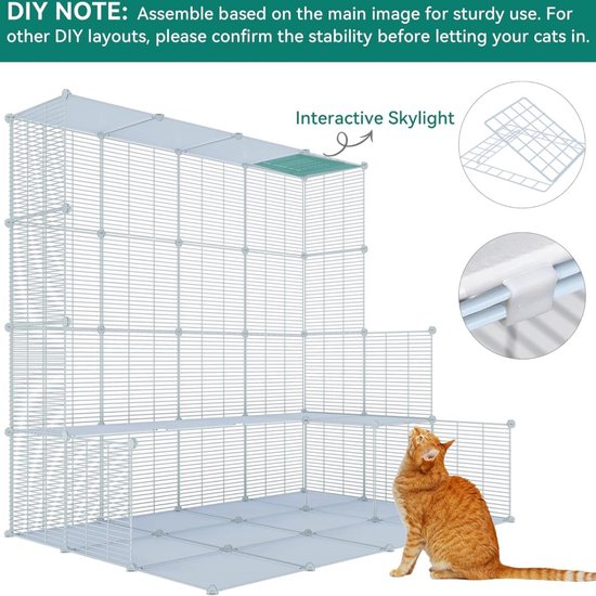 Kattenbench - Kattenren- Kattenkooi - Bench Kat - Katten Bench | bol