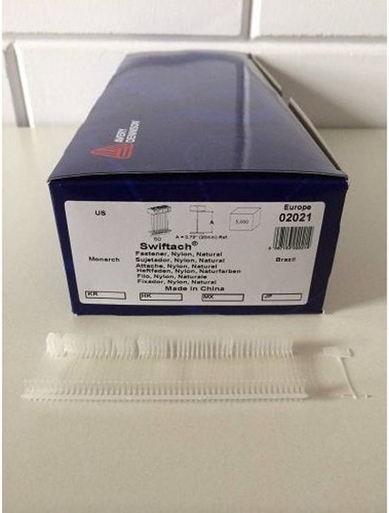 Dennison-pins 20 mm standaard Nylon 5000 | bol