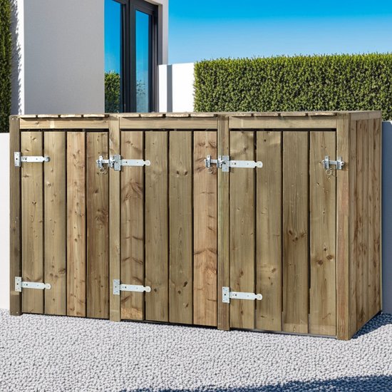 Containerombouw Andre | Kliko Ombouw Driedubbel | Containerberging ...