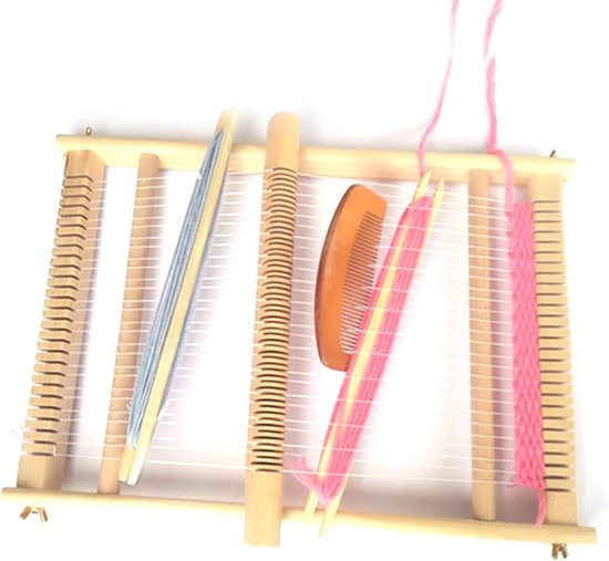 Wooden knitting machine - Cultivate hands-on skills and hand-eye ...