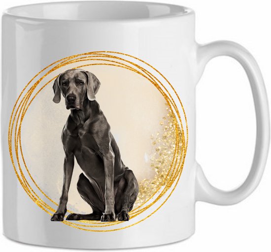 Mok Weimaraner 1-2|Hond| Hondenliefhebber||Dog| Cadeau voor hem| Cadeau ...