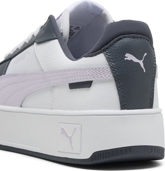 PUMA Carina Street Dames Sneakers - PUMA White-Lilac Frost-Galactic ...