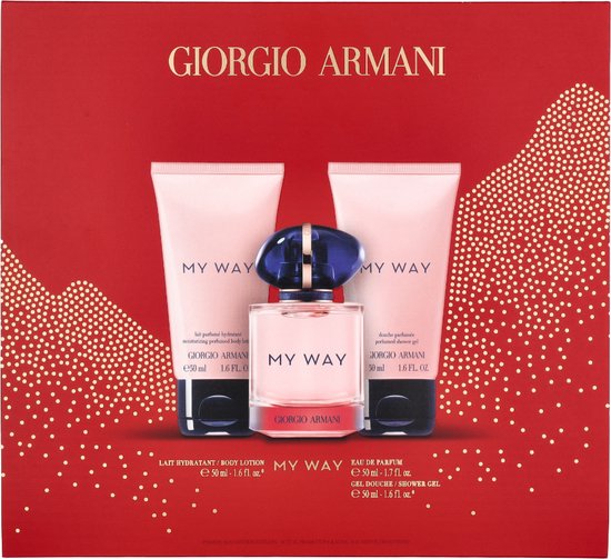 Giorgio Armani My Way | 50 ml + 50 ml + 50 ml | Set 3 st | bol