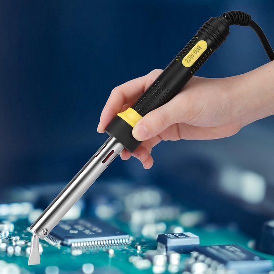 Professionele 80 W Elektrische Soldeerbout - Gebogen Tip - Externe ...
