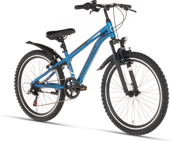 Cortego Ranger Jongensfiets 24 inch Blauw 7 Versnellingen - Kinderfiets ...