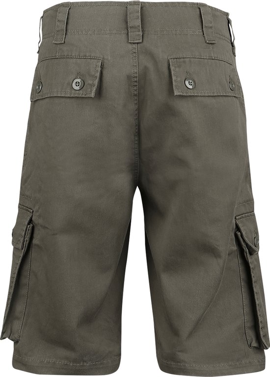 Brandit Cody Vintage Heren Shorts - olijf - L | bol